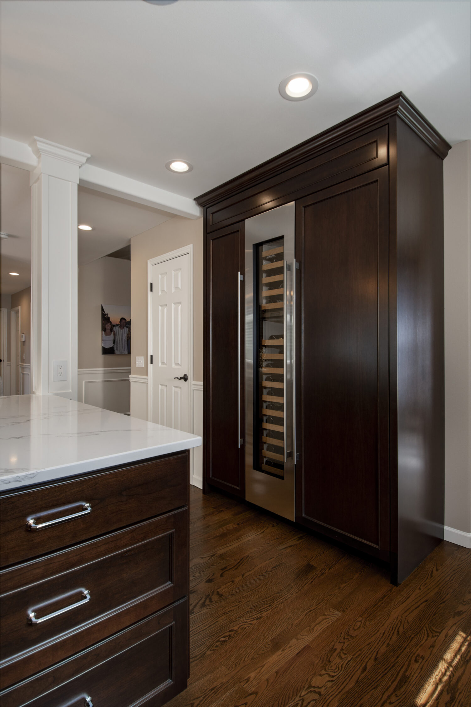 From Crowded to Collaborative Washington Kitchen - Dura Supreme Cabinetry