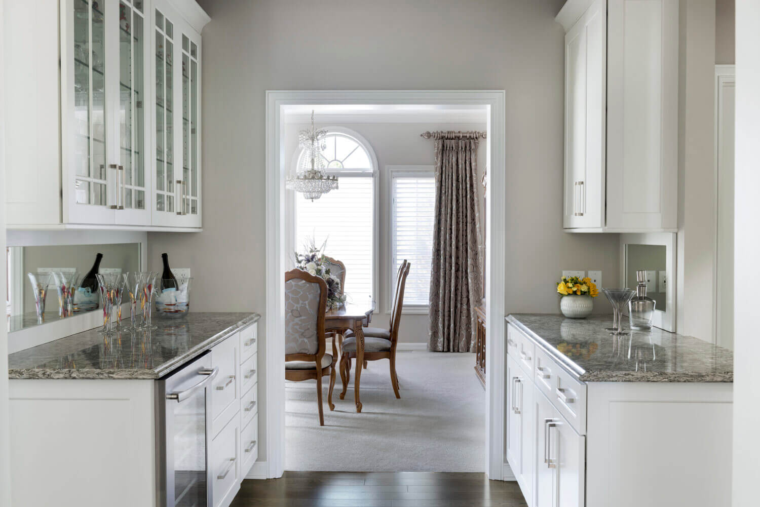 Serene and Clean Kitchen with a White-on-White Color Scheme - Dura ...