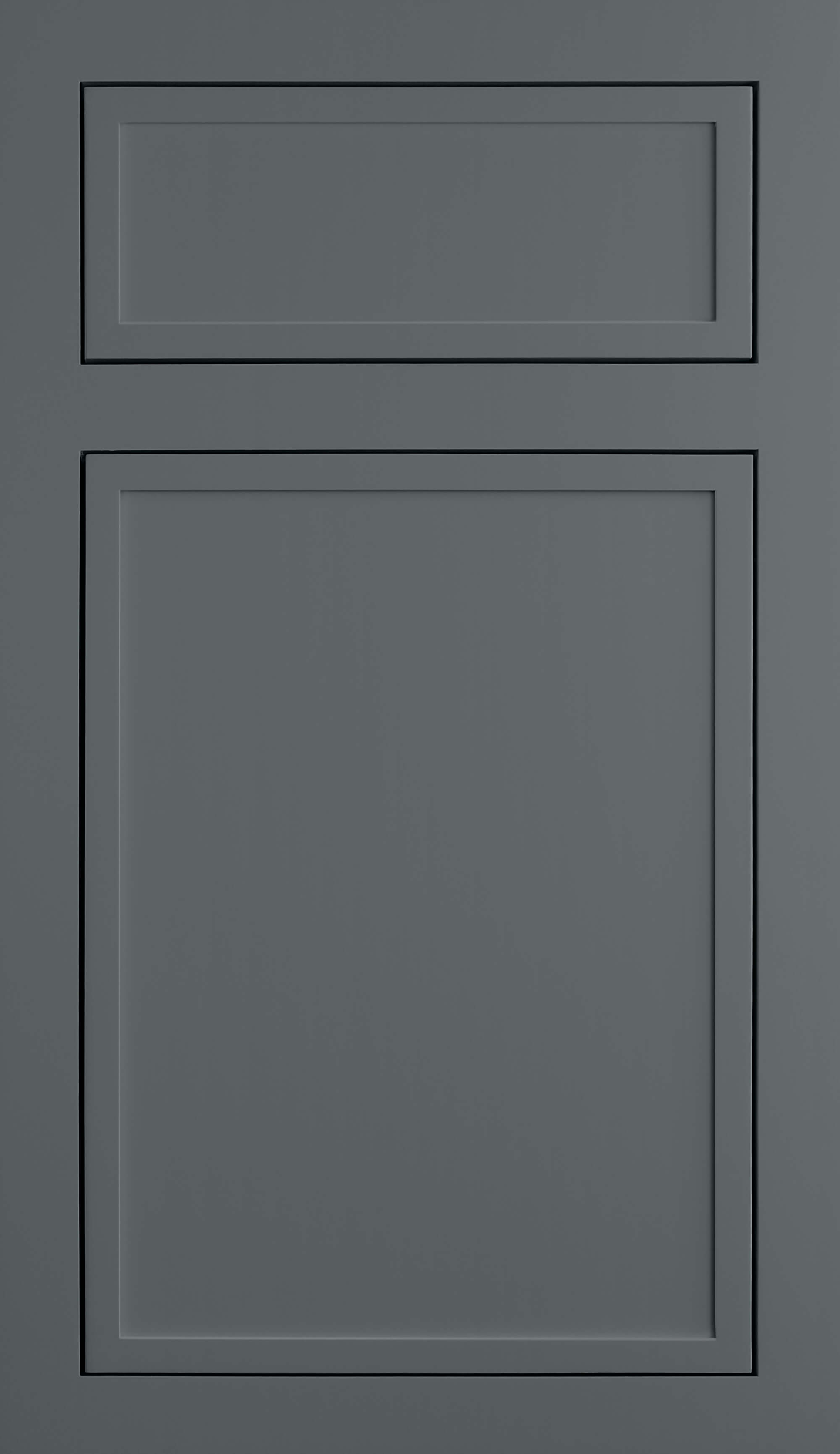 Reese Inset Door: A Skinny Modern Shaker Door by Dura Supreme