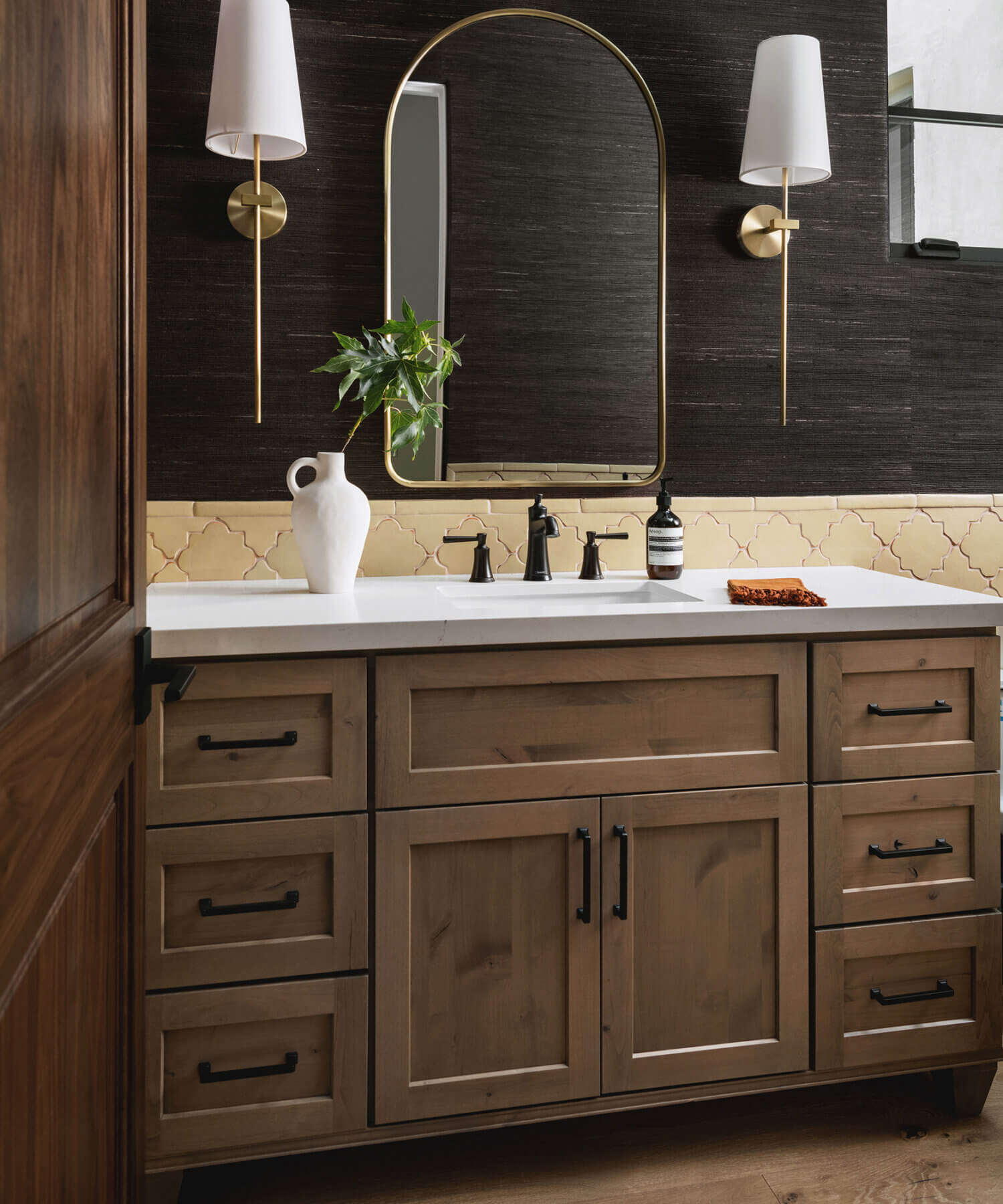 Heritage Inspired Mediterranean Master Bathroom Vanity - Dura Supreme ...